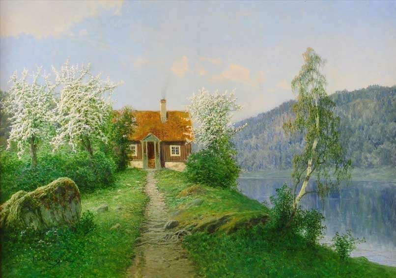 KINDBORG JOHN | Картины и живопись художников. Графика и галереи.